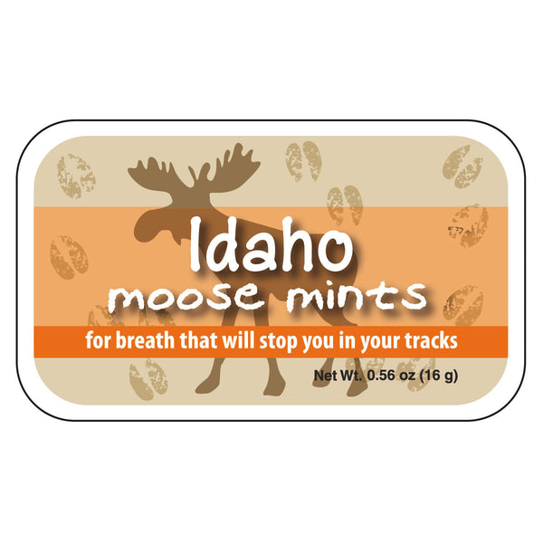 Moose Tracks Idaho - 0040S | AmuseMints Sweets and Snacks - USA-Made ...