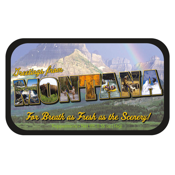 Montana Letters - 0116S | AmuseMints Sweets and Snacks - USA-Made Mints ...
