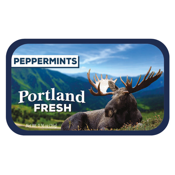 Laying Moose Oregon - 0256S | AmuseMints Sweets and Snacks - USA-Made ...