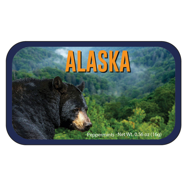 Black Bear Alaska - 0260S | AmuseMints Sweets and Snacks - USA-Made ...