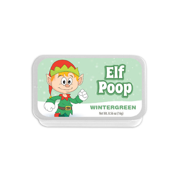 Elf Poop Slyder Tin | AmuseMints Sweets and Snacks - USA-Made Mints ...