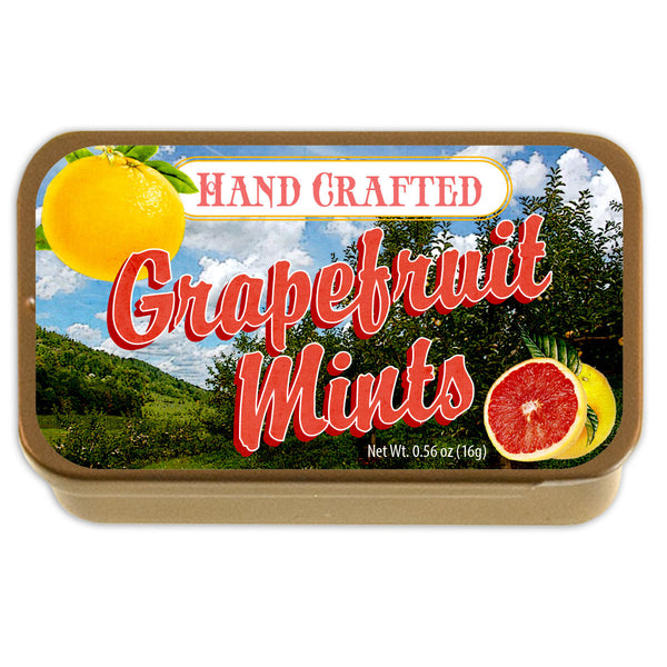 Grapefruit Mints - 0879S | AmuseMints Sweets and Snacks - USA-Made ...