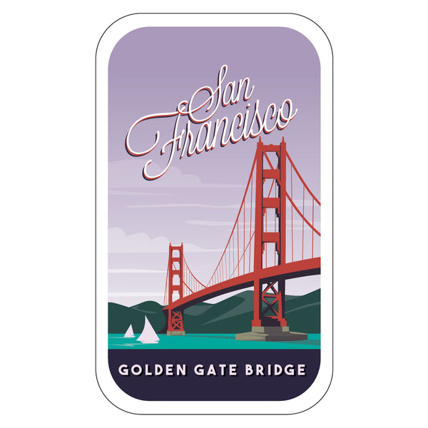 Golden Gate Bridge - 1872S | AmuseMints Sweets and Snacks - USA-Made ...