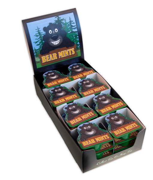 Black Bear Shaped Tin - MTR5028F | AmuseMints Sweets and Snacks - USA ...