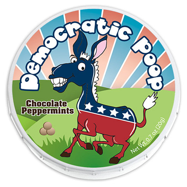 Democratic Donkey Poop Mints - 0833P | AmuseMints Sweets and Snacks ...