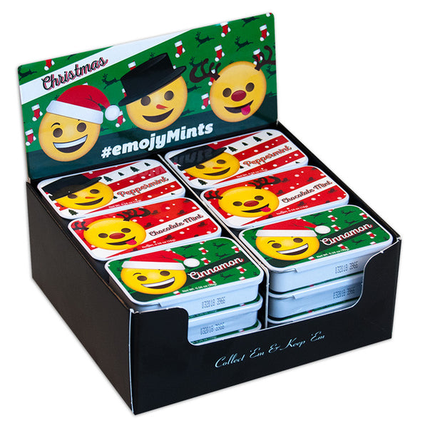 Emojy Santa - MTR2032F | AmuseMints Sweets and Snacks - USA-Made Mints ...