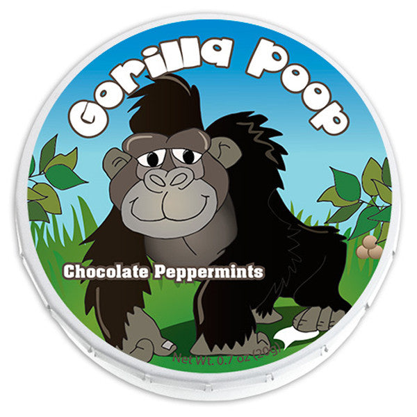 Gorilla Poop Mints - 0816P | AmuseMints Sweets and Snacks - USA-Made ...