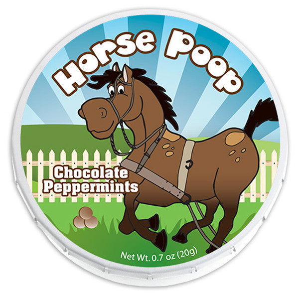 Horse Poop Mints - 0784P | AmuseMints Sweets and Snacks - USA-Made ...