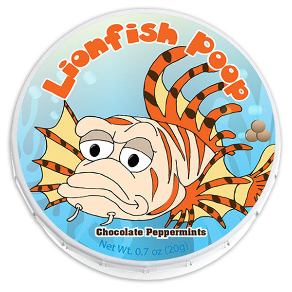 Lionfish Poop Mints - 0847P | AmuseMints Sweets and Snacks - USA-Made ...