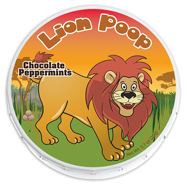 Lion Poop Mints - 0819P | AmuseMints Sweets and Snacks - USA-Made Mints ...