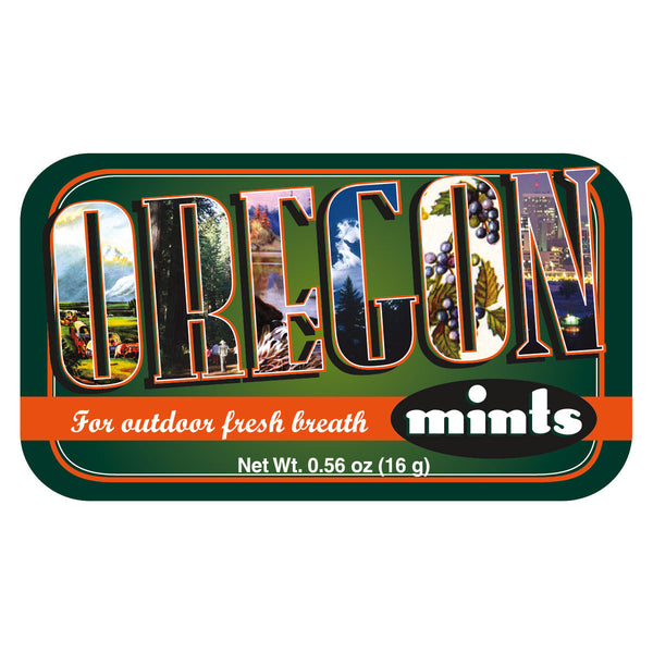 Oregon Letters - MTR1047F | AmuseMints Sweets and Snacks - USA-Made ...