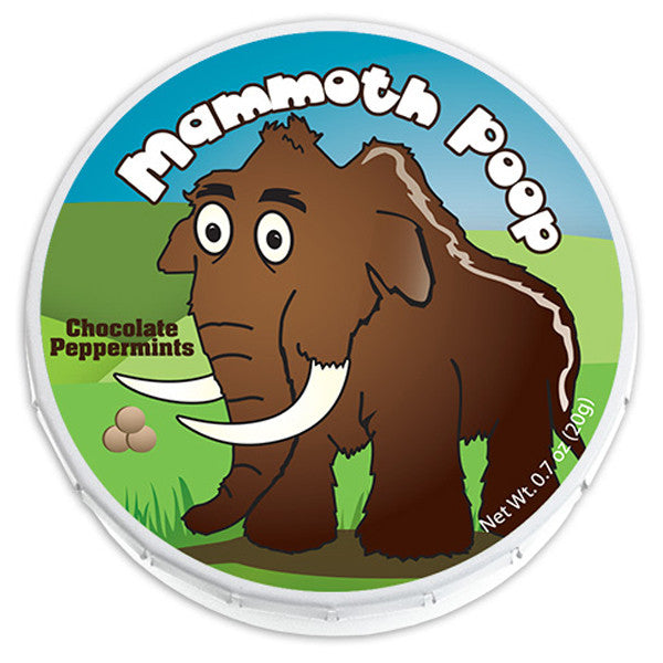 Mammoth Poop Mints - 0809P | AmuseMints Sweets and Snacks - USA-Made ...