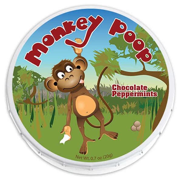 Monkey Poop Mints - 0815P | AmuseMints Sweets and Snacks - USA-Made ...
