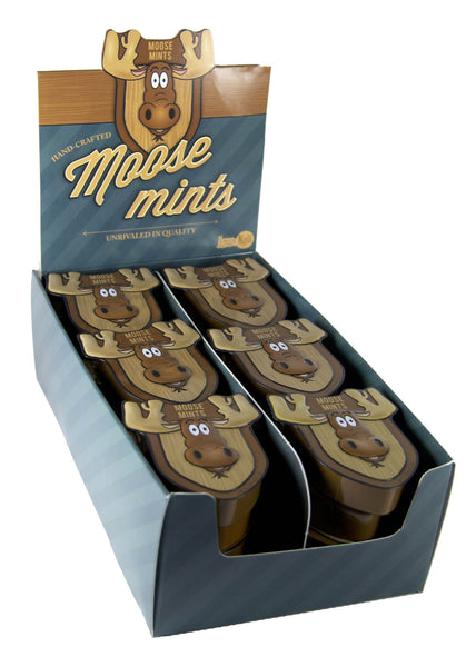 Moose Shaped Tin - MTR5001F | AmuseMints Sweets and Snacks - USA-Made ...