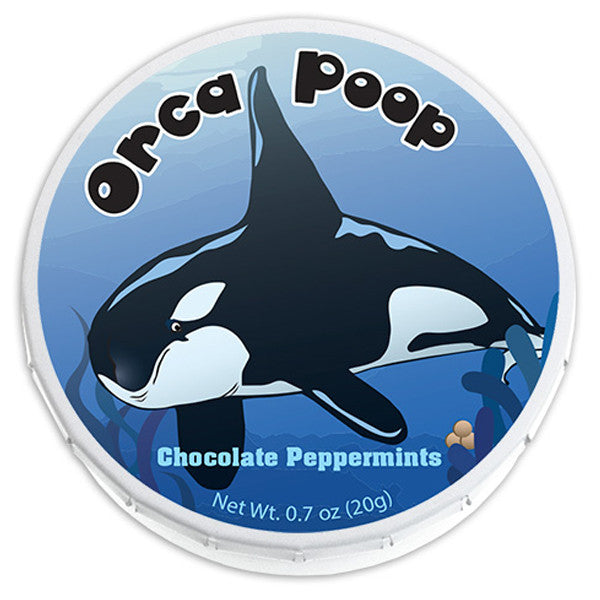 Orca Poop Mints - 0869P | AmuseMints Sweets and Snacks - USA-Made Mints ...
