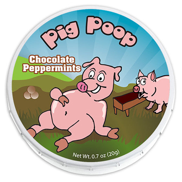 Pig Poop Mints - 0786P | AmuseMints Sweets and Snacks - USA-Made Mints ...