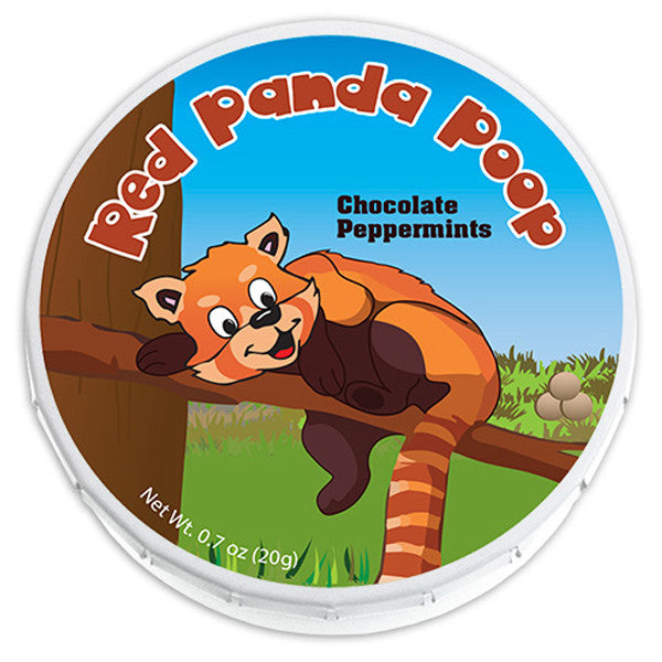 Red Panda Poop Mints - 0857P | AmuseMints Sweets and Snacks - USA-Made ...