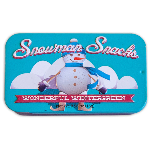 Snowman Snacks - MTR2026F | AmuseMints Sweets and Snacks - USA-Made ...