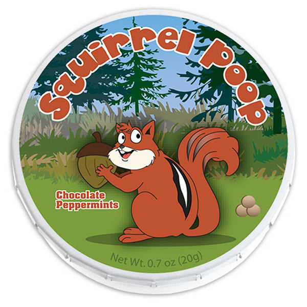 Squirrel Poop Mints - 0801P | AmuseMints Sweets and Snacks - USA-Made ...