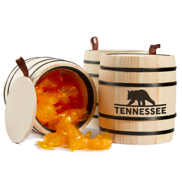 Wooden Barrel | AmuseMints Sweets and Snacks - USA-Made Mints ...