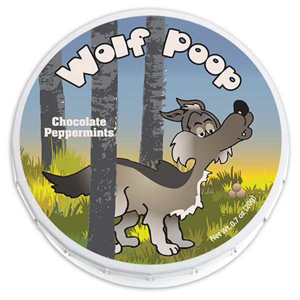 Wolf Poop Mints - 0795P | AmuseMints Sweets and Snacks - USA-Made Mints ...