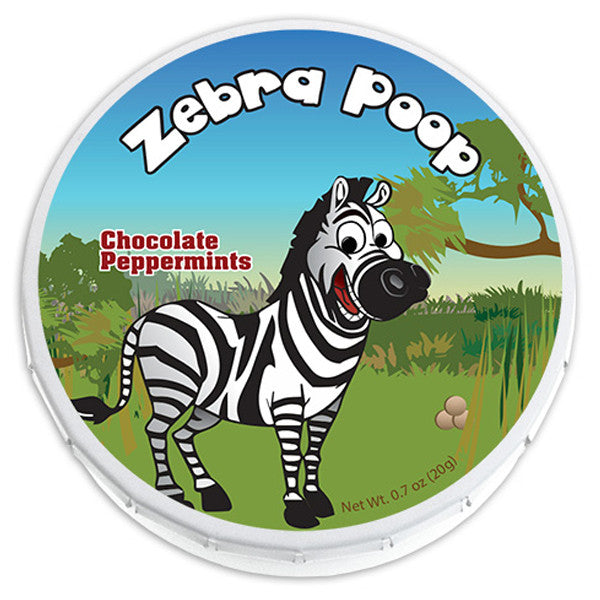 Zebra Poop Mints - 0868P | AmuseMints Sweets and Snacks - USA-Made ...